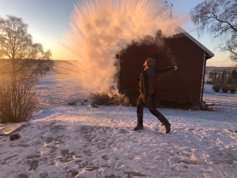 naturfag.no: Kokende vann i kulde